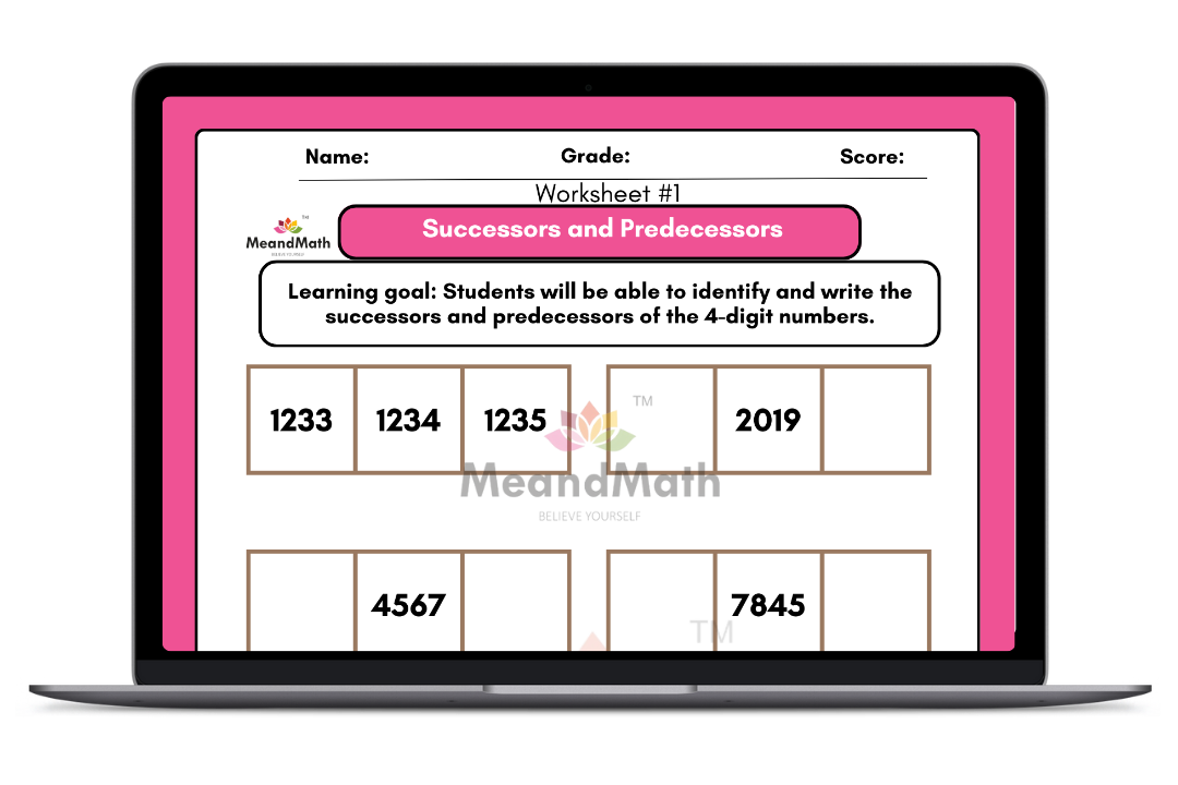 Class 3 Number Sense Worksheets – resources.meandmath.com