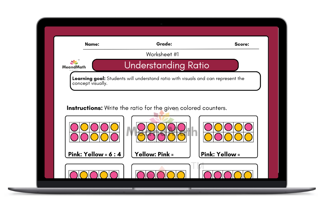 class-7- Ratio -worksheets – resources.meandmath.com