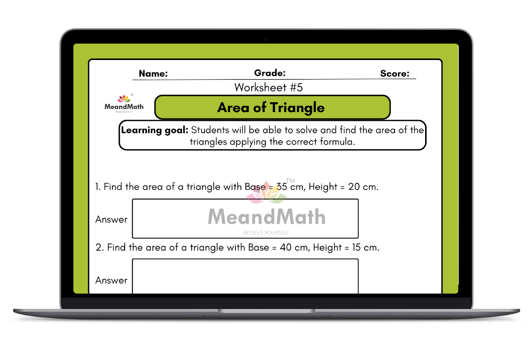 class-8-Area and Perimeter-worksheets – resources.meandmath.com
